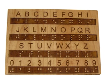 Braille Alphabet | Etsy