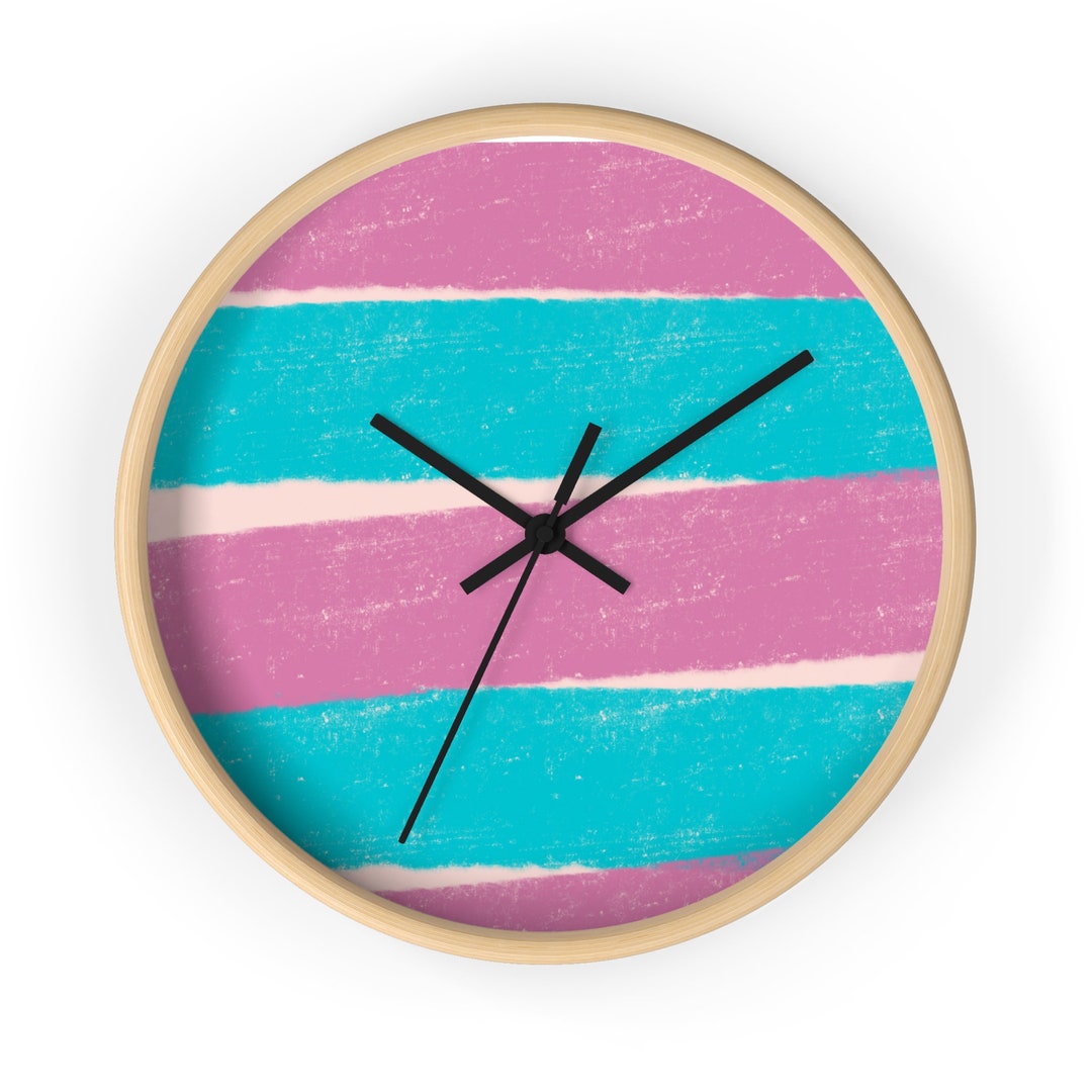 Rainbow Pride Wall Clock LGBTQ Home Decor Pride Month - Etsy