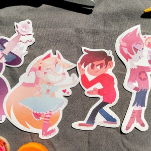 Star Vs the Forces of Evil Sticker Pack | Etsy
