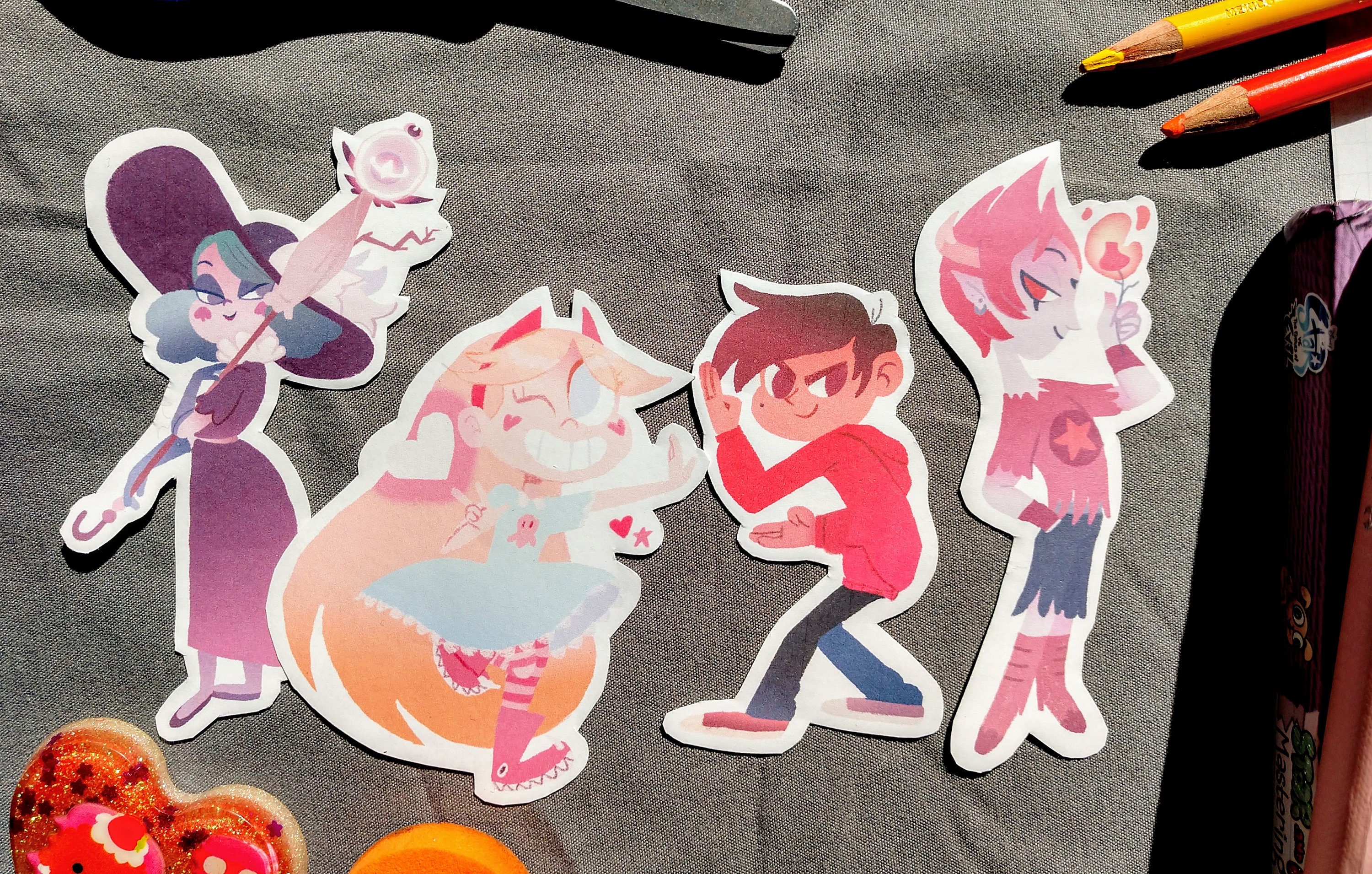 Star Vs the Forces of Evil Sticker Pack - Etsy