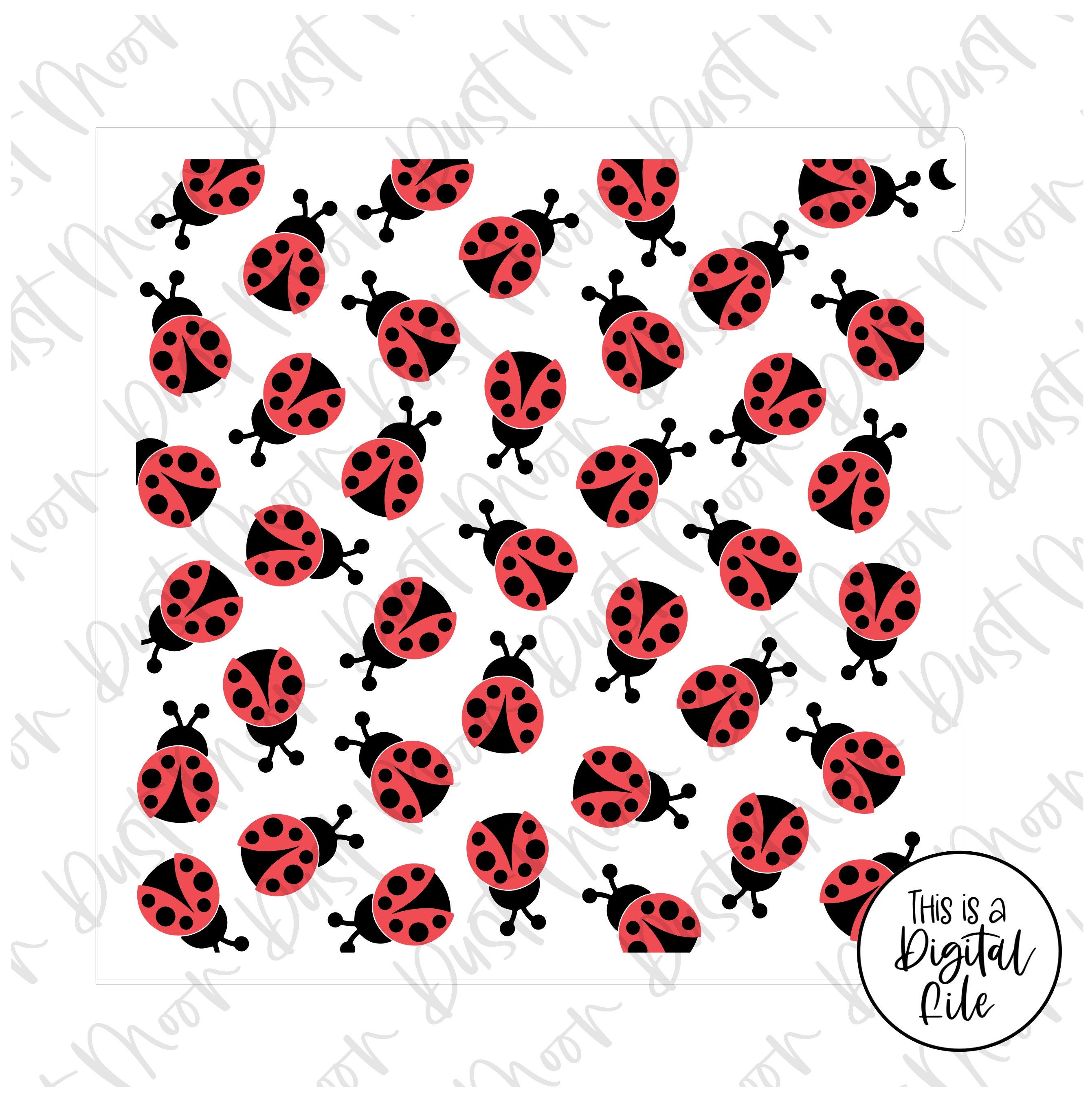 Ladybug Stencil Pattern