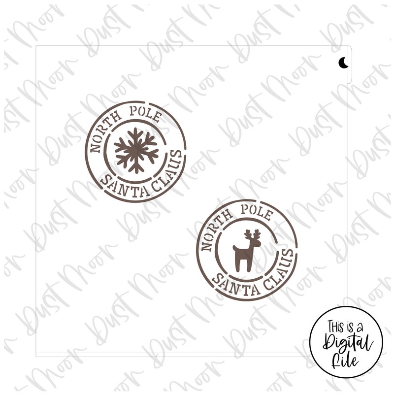 North Pole Postmark - Etsy