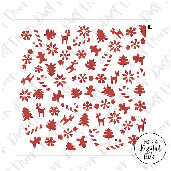 Christmas Stencils - Etsy