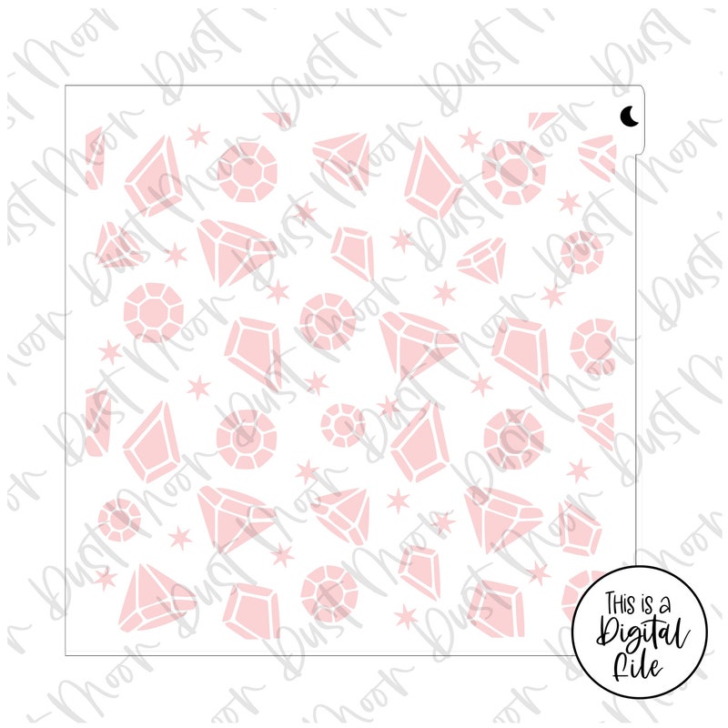 Diamond Pattern Stencil - Etsy