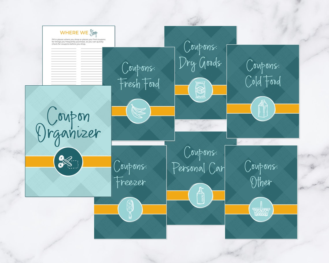 Complete Kitchen Printable Pack Recipe Binder Meal | Etsy