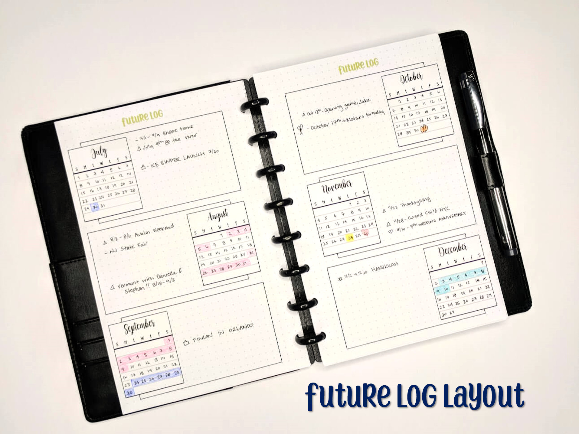 Ultimate Bullet Journal Layout Bundle Over 60 Printable Journal Layouts ...