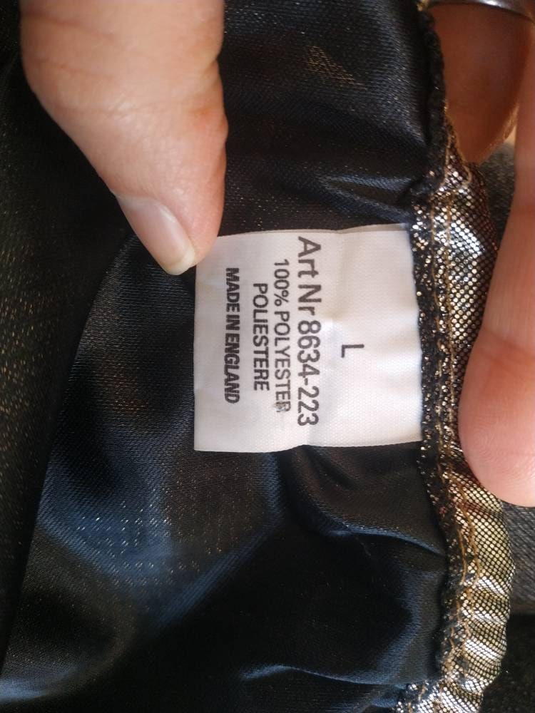 Vintage 80s Metallic Top. Shiny Silver Strapped Top. L Size - Etsy