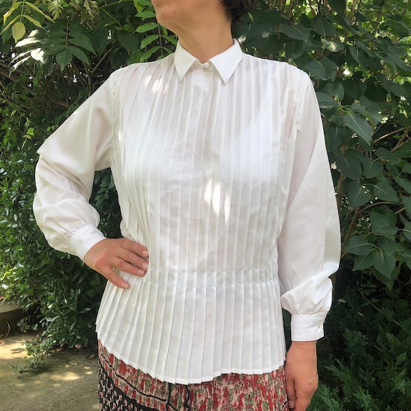 Back Buttoned Blouse - Etsy