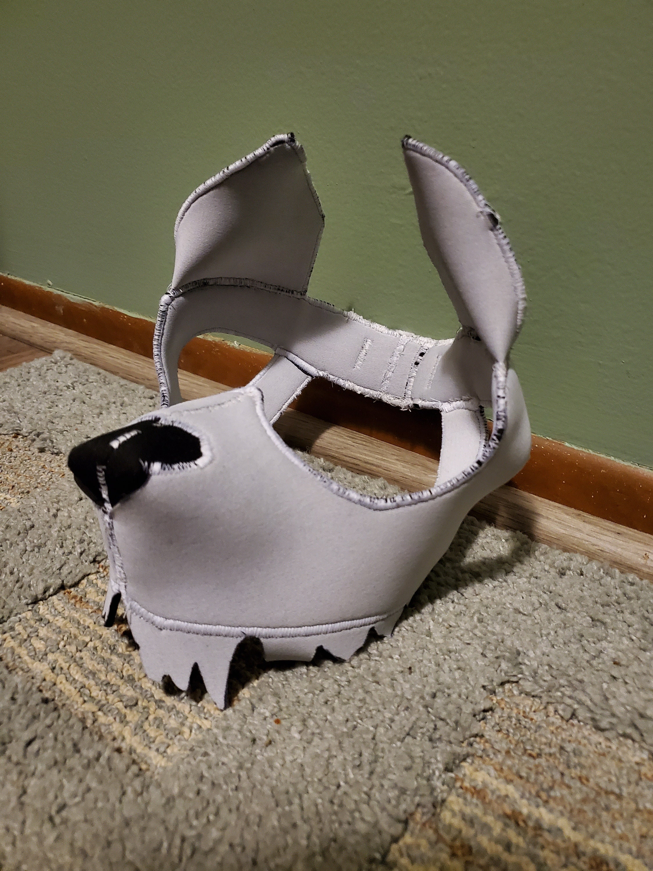 Open Head Pup Muzzle Hood Skull Doggo Mask - Etsy 日本