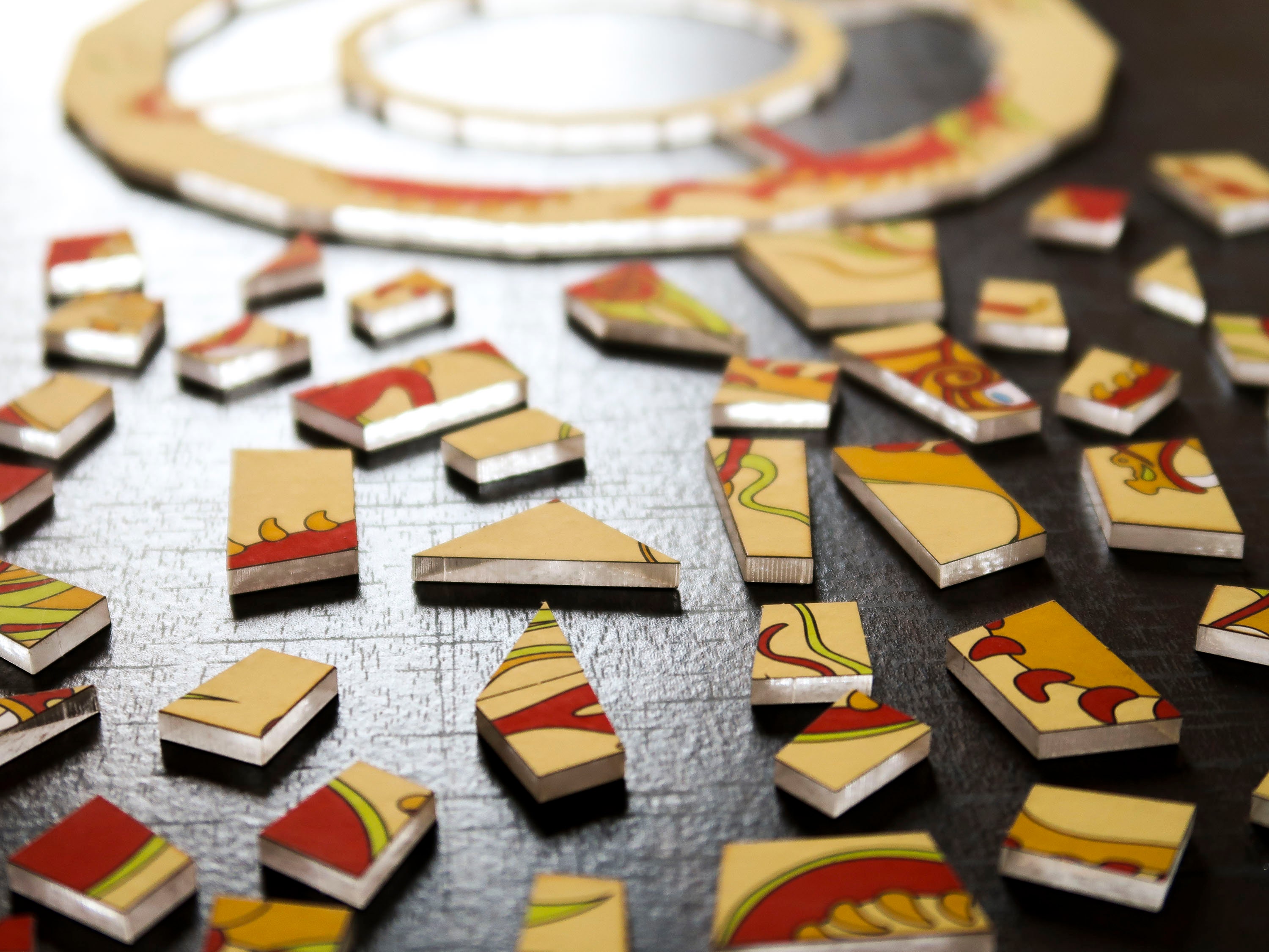 Survivor Puzzle Replica Two Dragon Puzzle Winners at War - Etsy