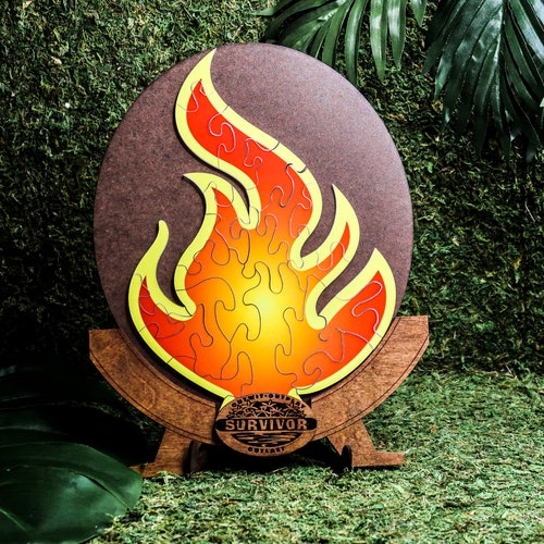 Survivor Puzzle Replica Large Tree Puzzle With Stand - Etsy