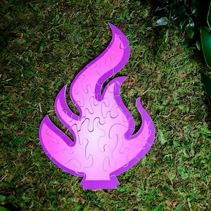 Survivor Party Pack 4 - Set of 3 Fire Puzzles - Survivor TV Show - Etsy