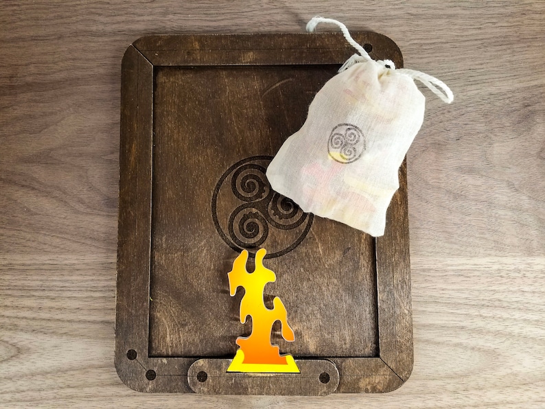 Survivor Puzzle Replica Fire Puzzle | Etsy