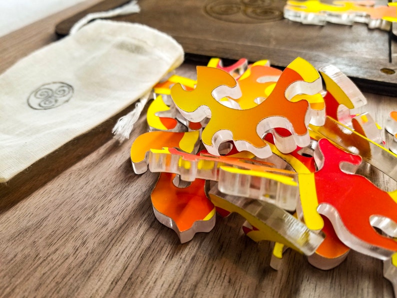 Survivor Puzzle Replica Fire Puzzle | Etsy