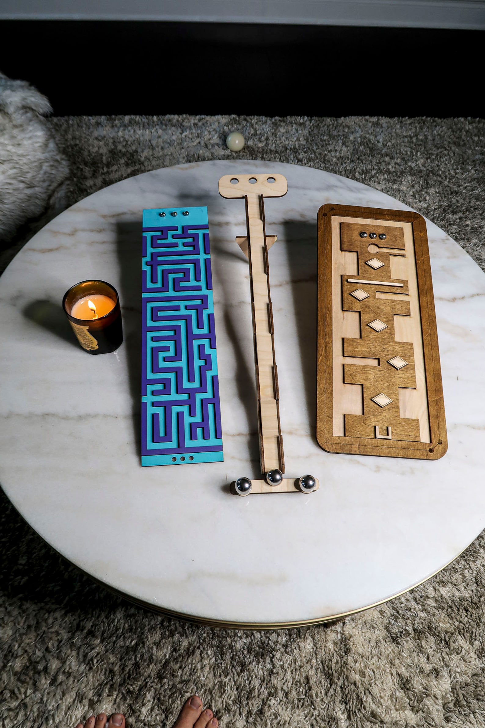 Survivor Puzzle Replica Set of Table Maze Puzzles Survivor - Etsy