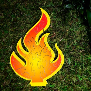 Survivor Party Pack 4 - Set of 3 Fire Puzzles - Survivor TV Show - Etsy