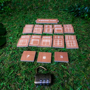 Survivor Puzzle Replica - Pairs and Lock Puzzle - S45 - Etsy