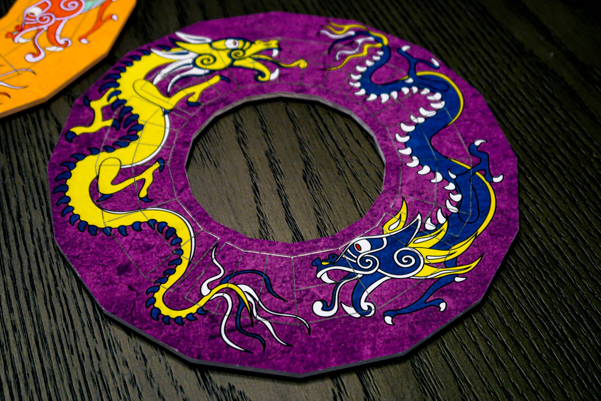 Survivor Puzzle Replica - Two Dragon Puzzle - S46 - Mini Color Version ...