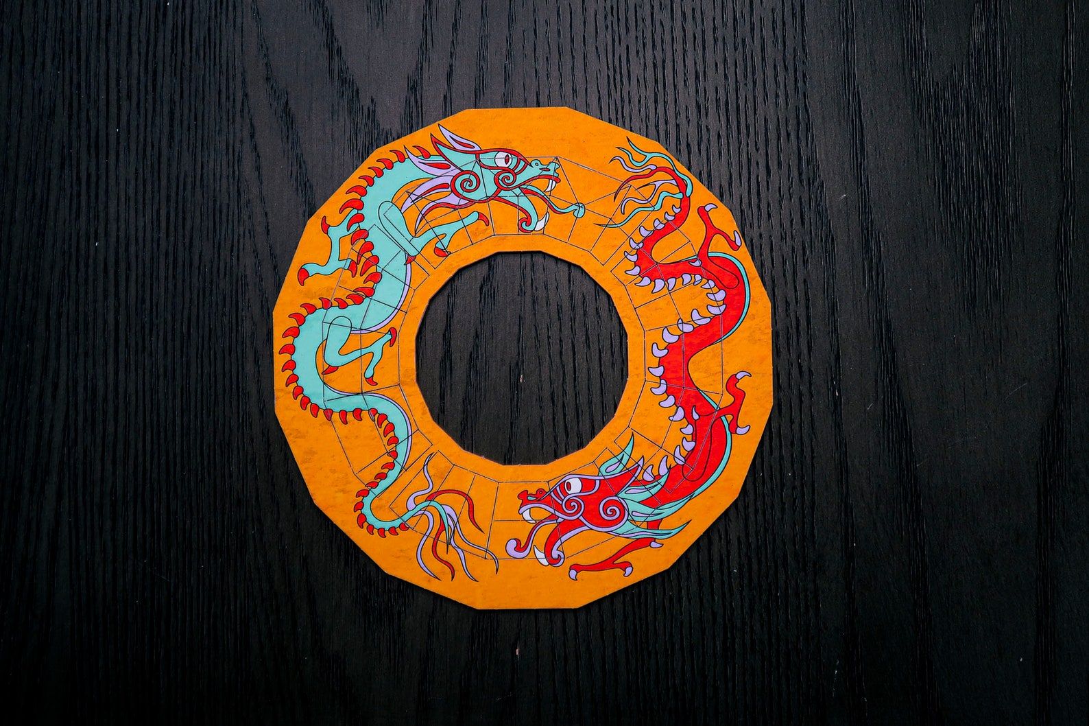 Survivor Puzzle Replica - Two Dragon Puzzle - S46 - Mini Color Version ...