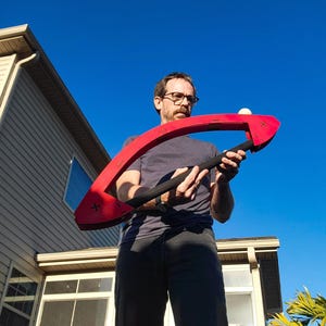 Survivor Challenge Replica - Full Size Bow Diddley - Painted Version - Etsy