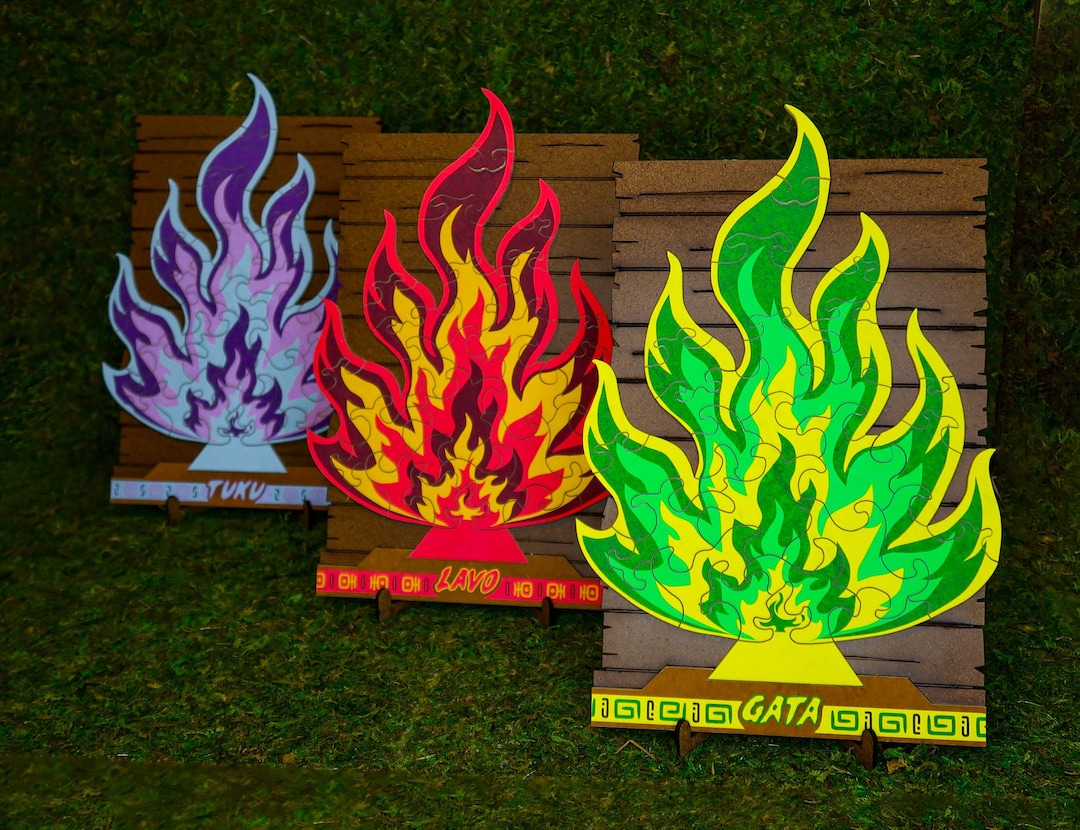 Survivor Puzzle Replica - Fire Puzzle - S47 - Etsy