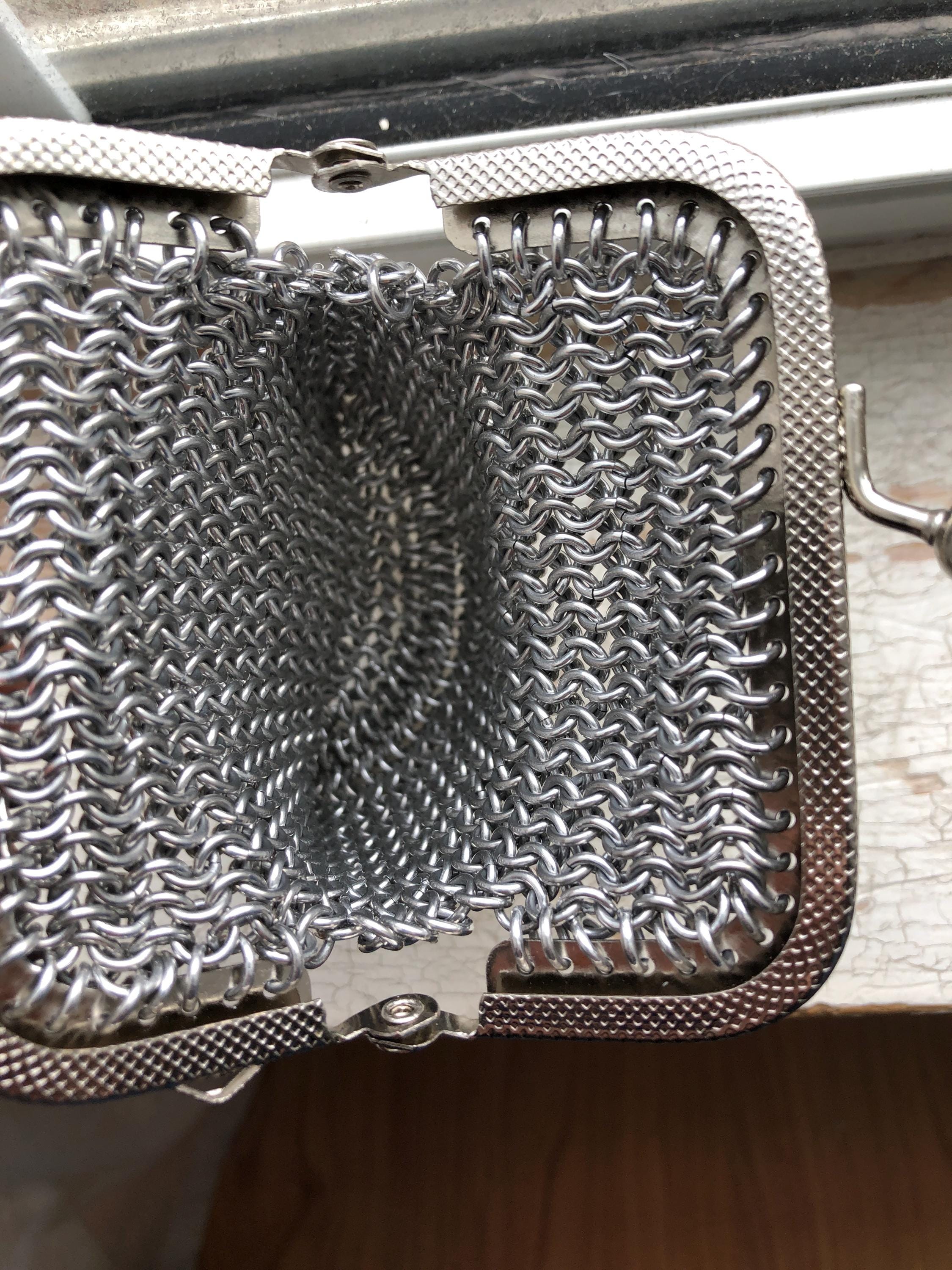 Vintage-style Chainmail Coin Pursehandmade - Etsy