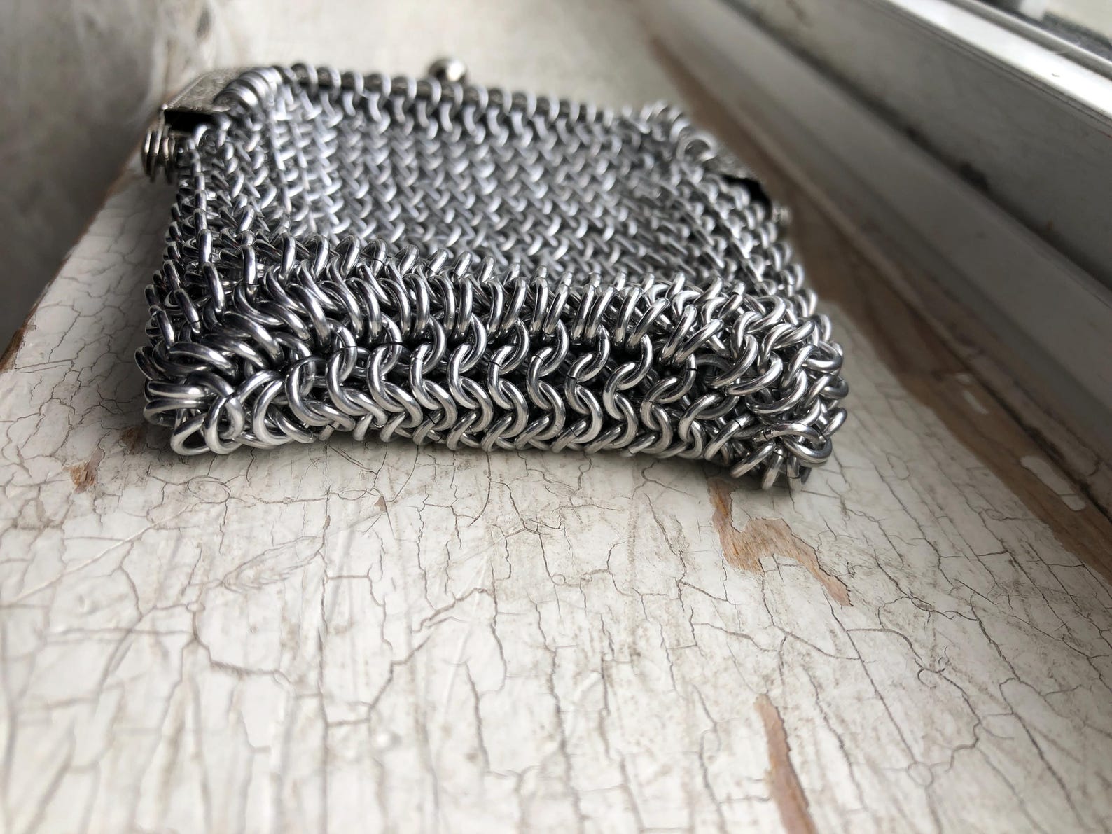 Vintage-style Chainmail Coin Pursehandmade - Etsy
