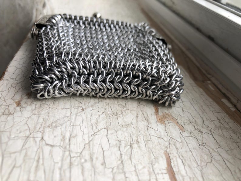 Vintage-style Chainmail Coin Pursehandmade - Etsy