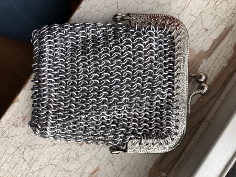 Vintage-style Chainmail Coin Pursehandmade - Etsy
