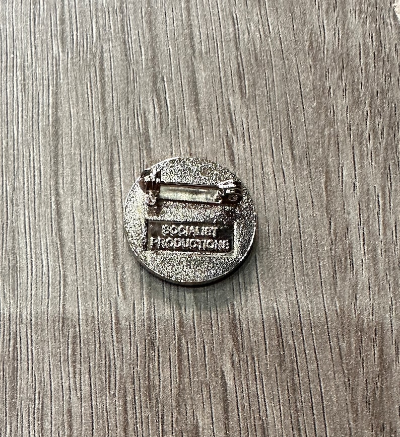 IRON FRONT Anti-fascist Enamel Badge - Etsy