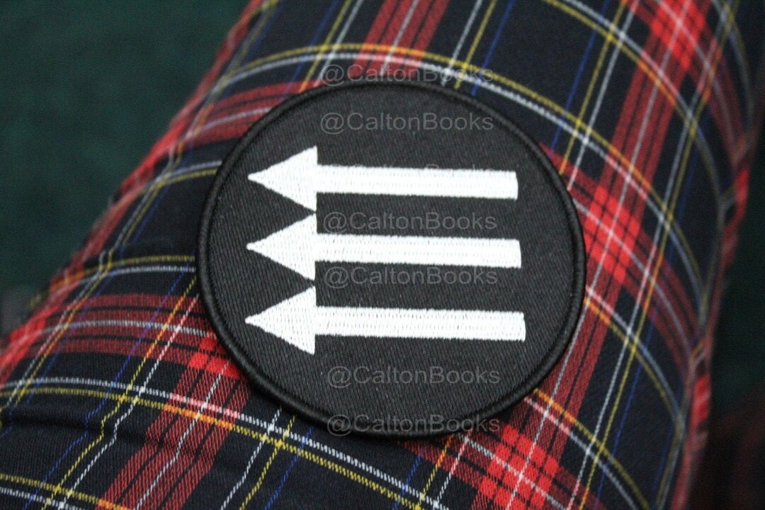 Iron Front Anti-fascist Embroidered Patch - Etsy