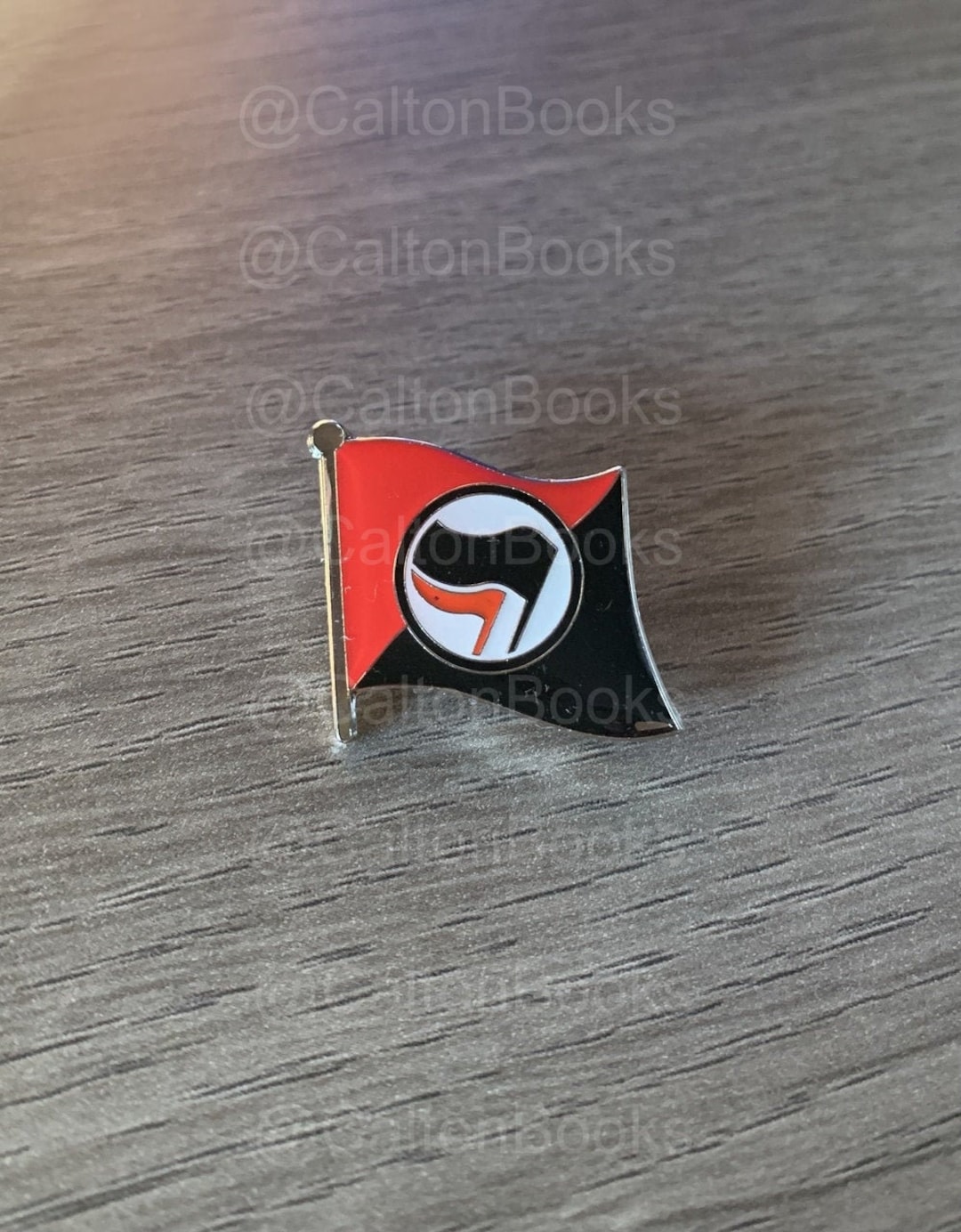 Anti-fascist Ancom Syndicalist Enamel Badge/pin - Etsy
