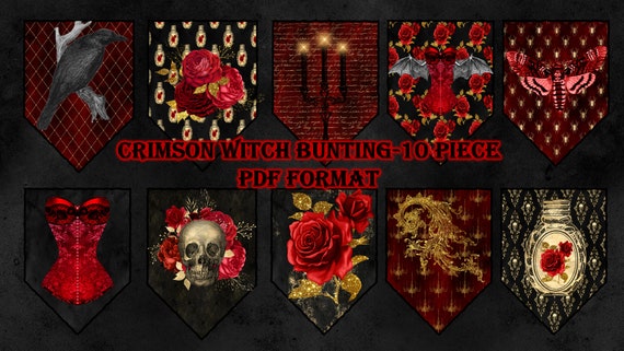 Witch Banner Printable - Etsy