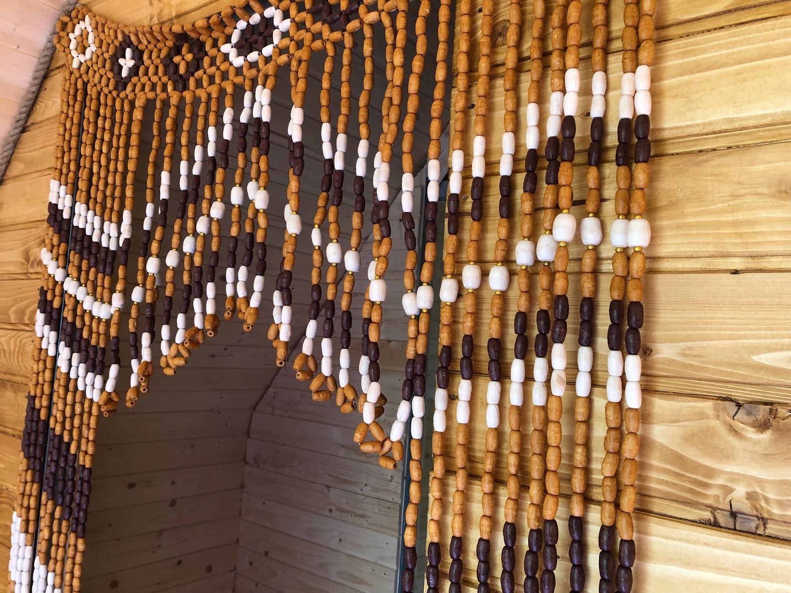 Wooden Door Curtains Beads Wood Door Curtain Handmade Door - Etsy