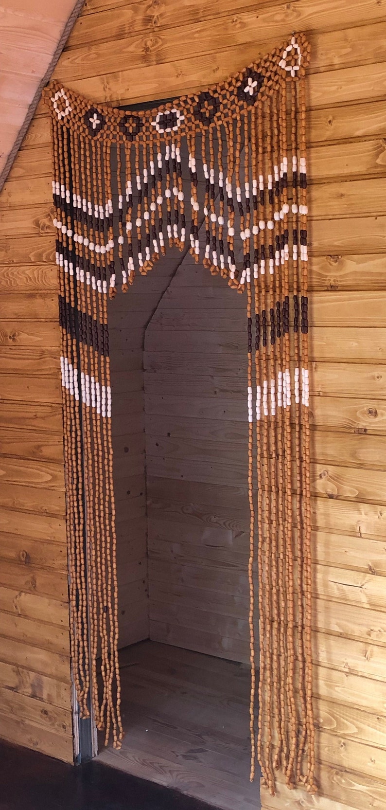 Wooden Door Curtains Beads Wood Door Curtain Handmade Door - Etsy
