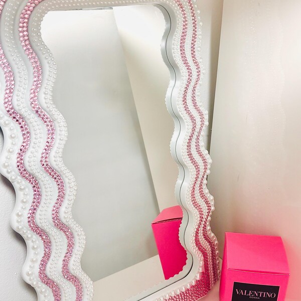 Bedazzled Mirror - Etsy