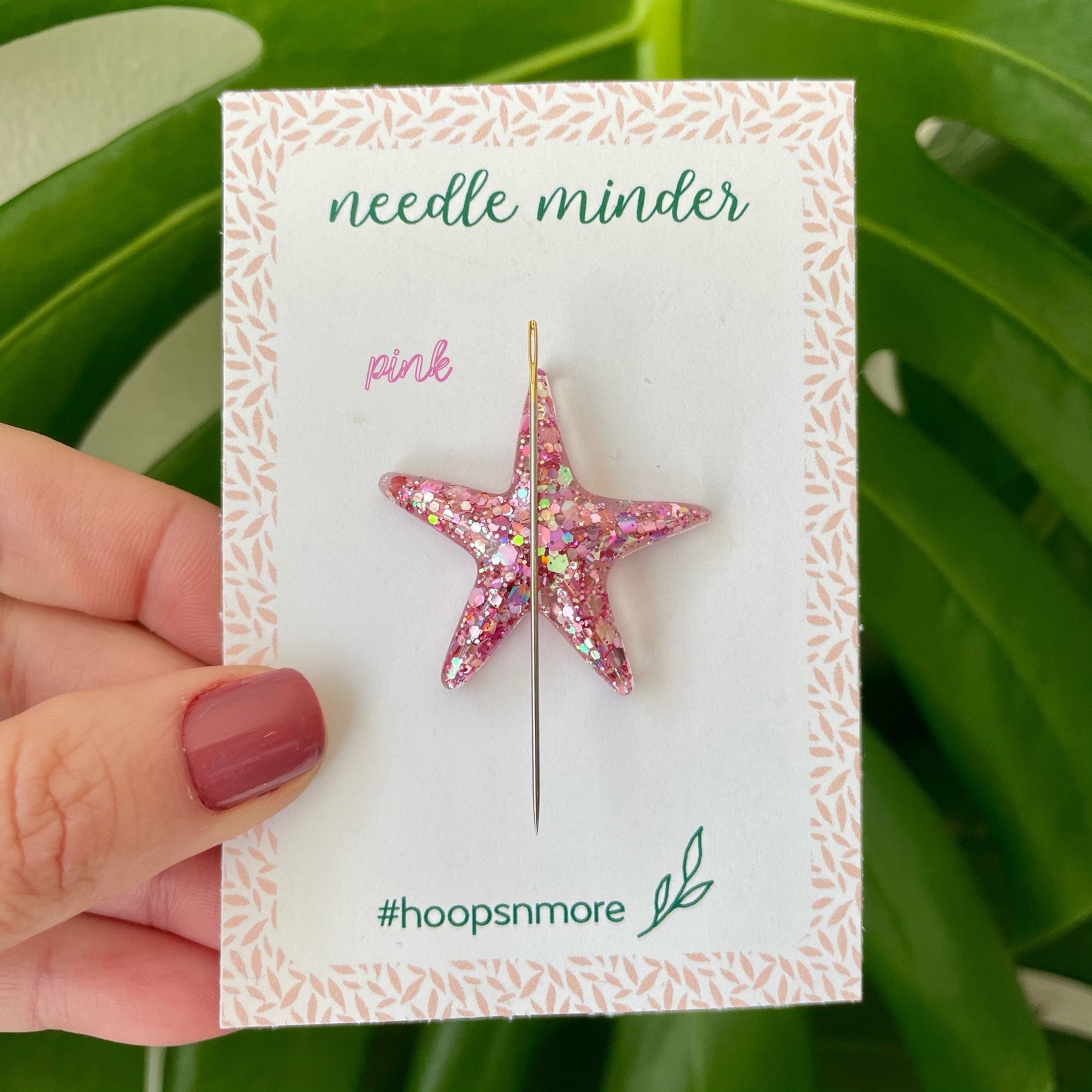 Magnetic Needle Minder Starfish Resin Art Resin Needle - Etsy