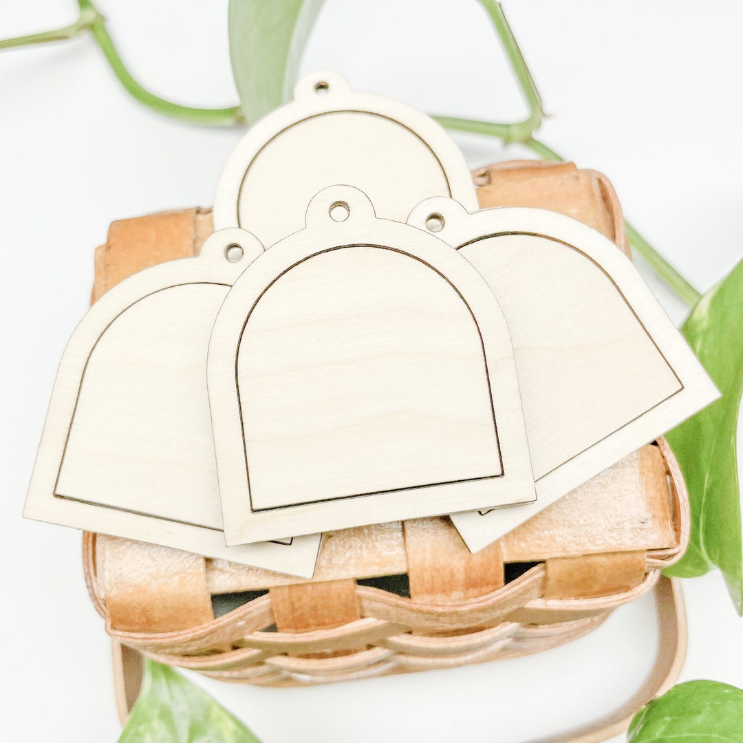 Arch Wooden Mini Embroidery Hoop Frame: DIY Needlework Pendant - Etsy