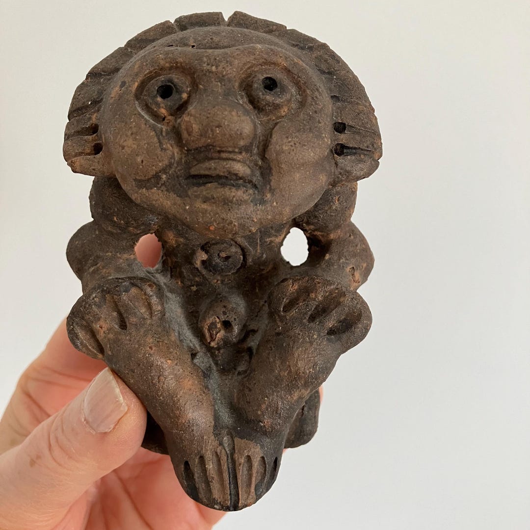 Taino Tribal Art Sculpture Native American Handmade With Clay and Fire ...