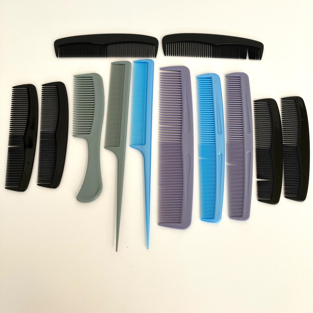 Goody Vintage Detangling Hair Combs Set of 12 / Hair Accessories ...