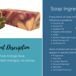 Mango Delight Soap | Handmade Soap, Natural Soap, Vegan Soap, Homemade ...