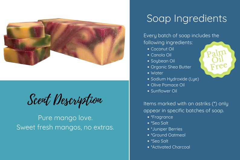 Mango Delight Soap | Handmade Soap, Natural Soap, Vegan Soap, Homemade ...