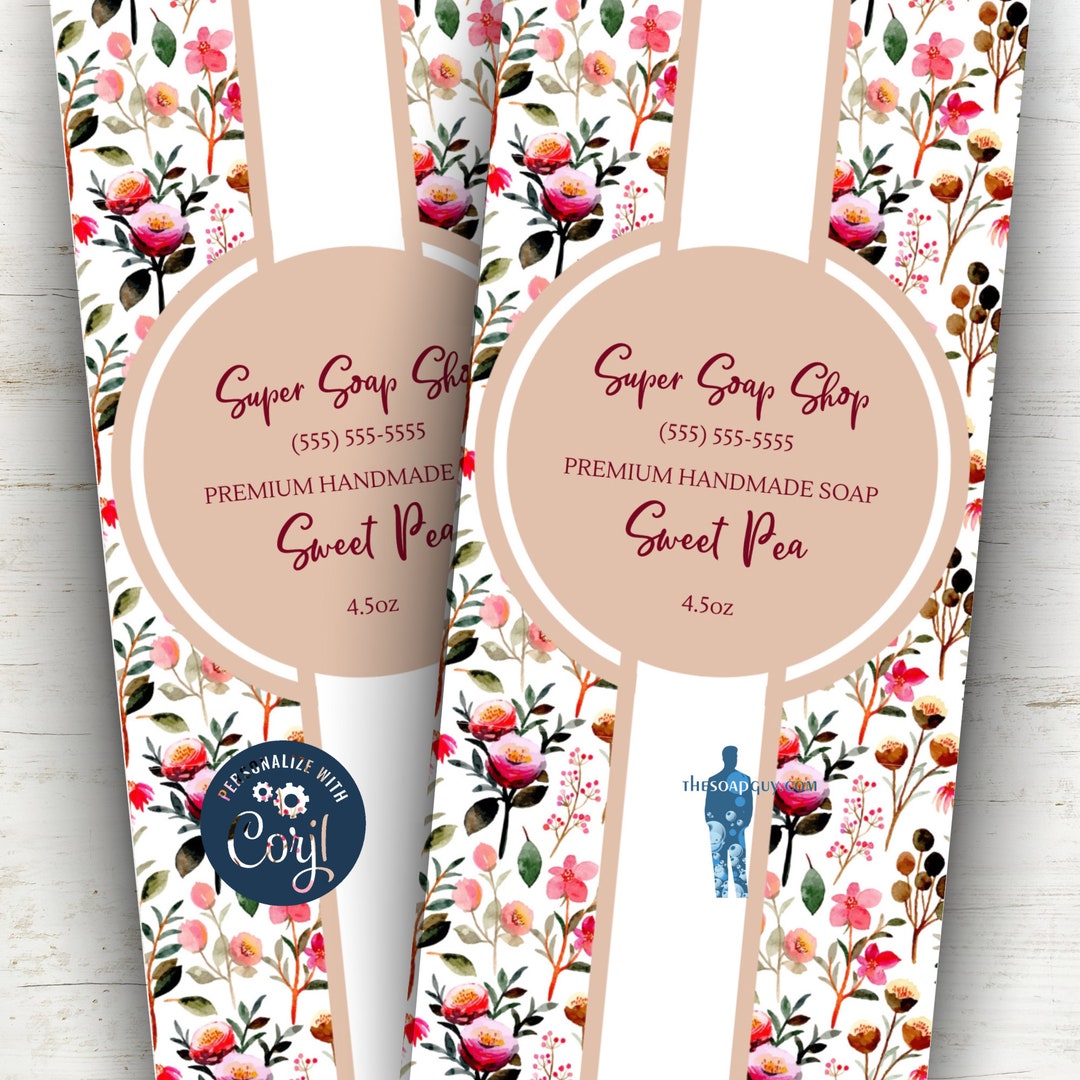 Custom Soap Label, Use Your Logo, Add-on Listing for Soap Orders, Bulk ...