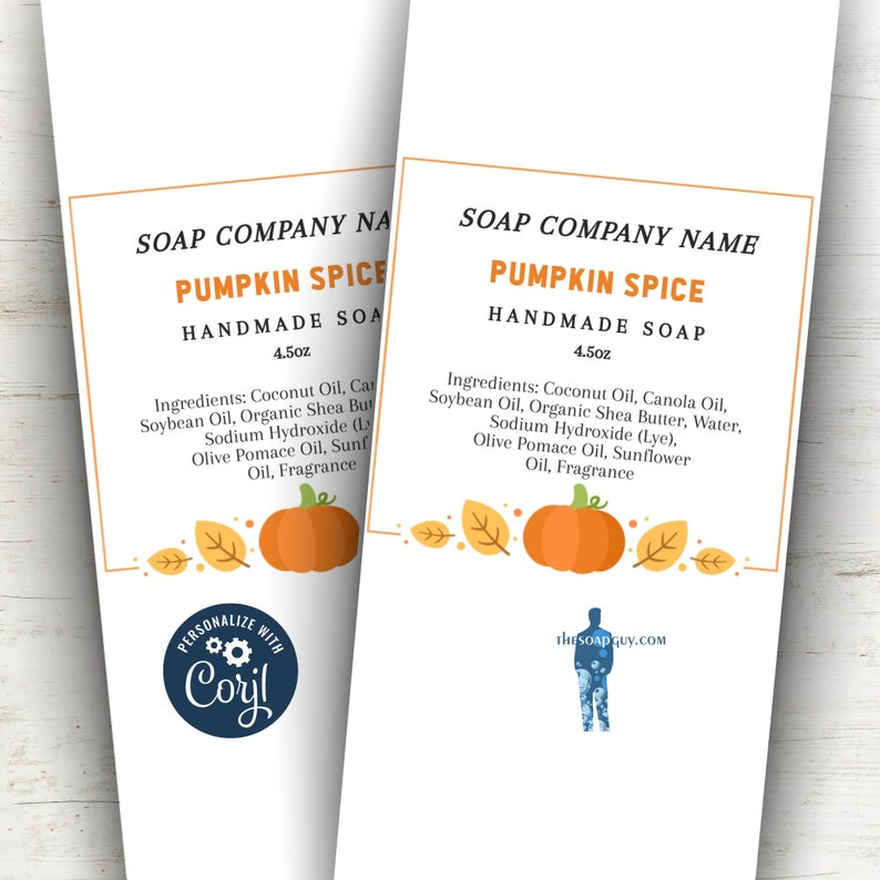 Custom Soap Label Add-on | Your Logo, Bulk Wholesale Personalized ...