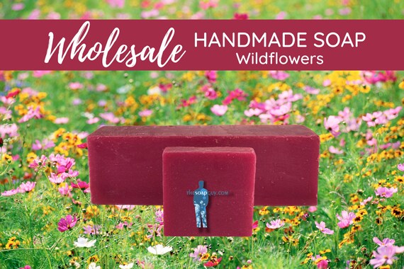 Wildflowers Soap Handmade Soap Natural Soap Vegan Soap - Etsy