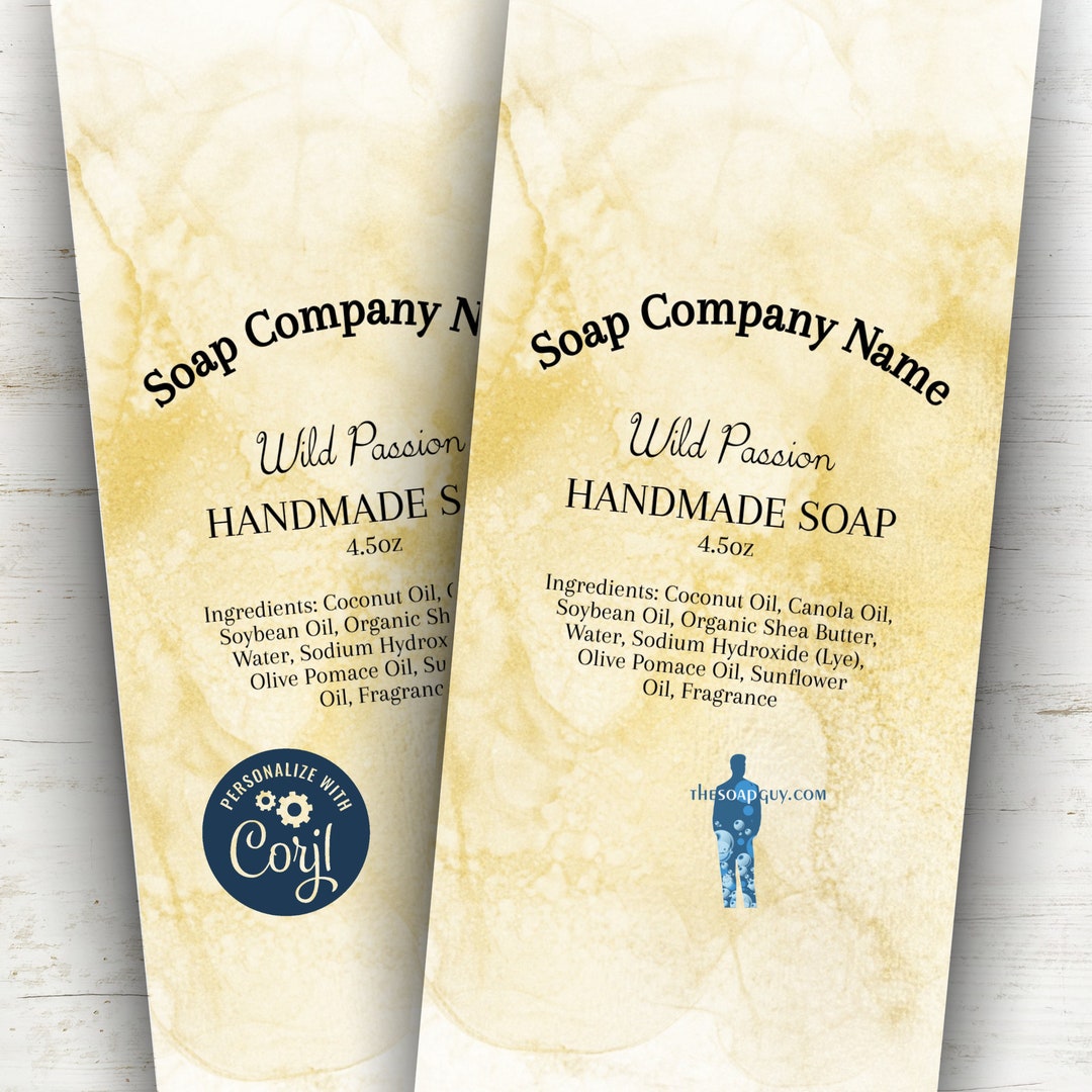 Custom Soap Label, Use Your Logo, Add-on Listing for Soap Orders, Bulk ...