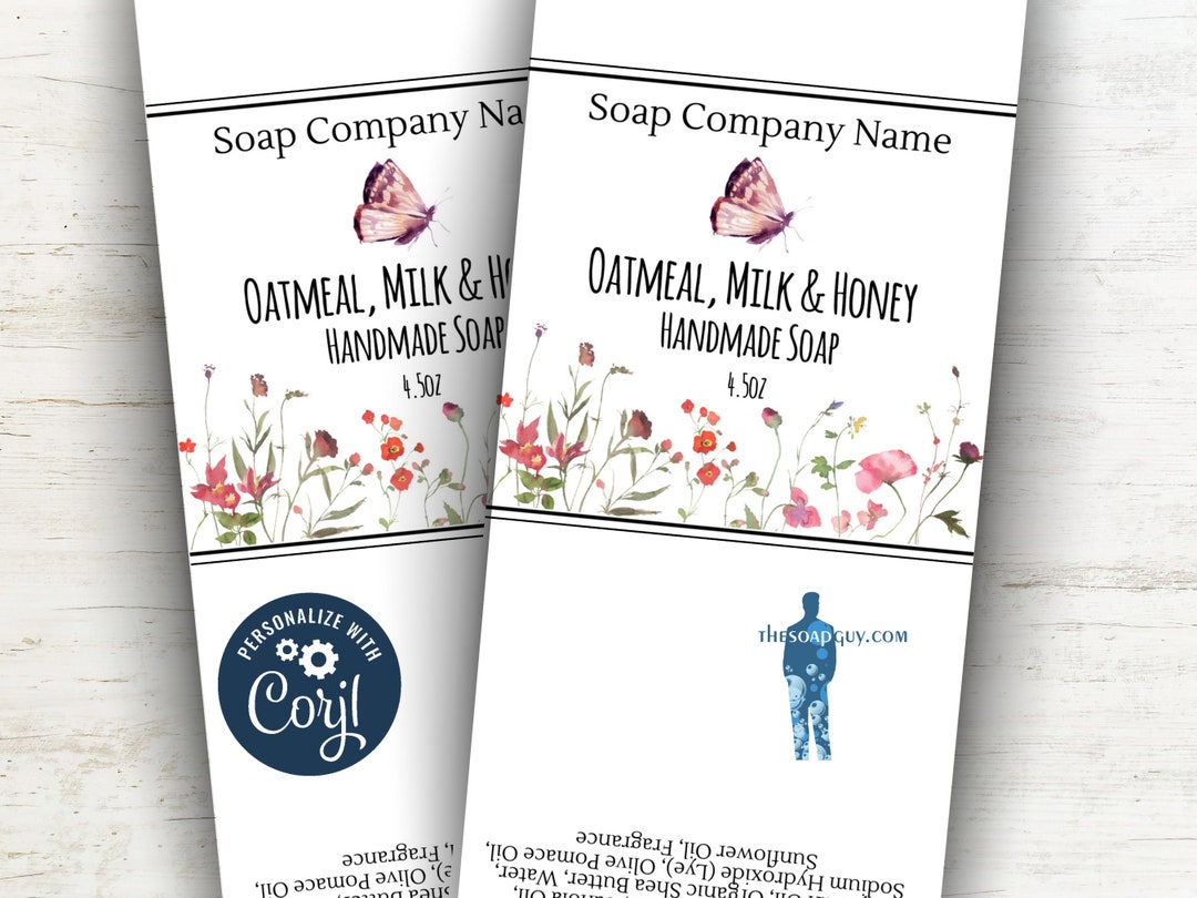 Custom Soap Label, Use Your Logo, Add-on Listing for Soap Orders, Bulk ...