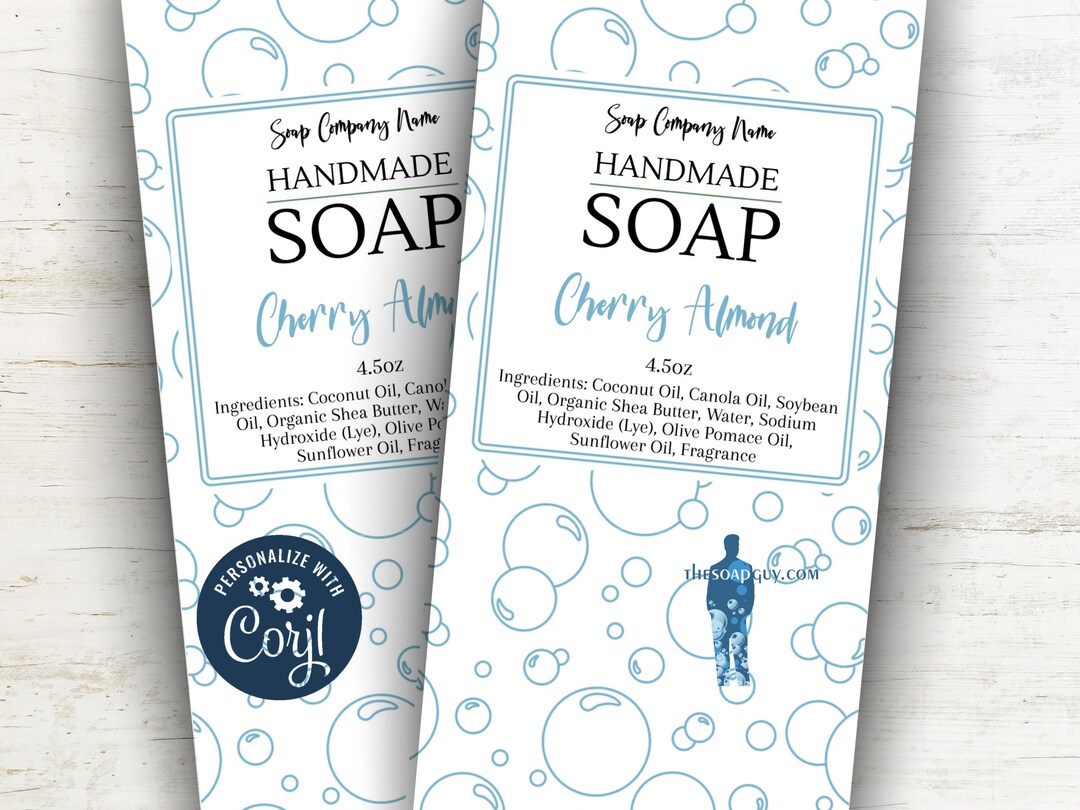 Custom Soap Label, Use Your Logo, Add-on Listing for Soap Orders, Bulk ...