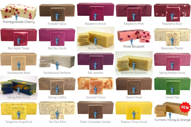 20 Bulk Wholesale Handmade Assorted Soap Loaves Handmade Etsy