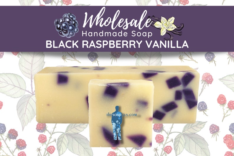 Black Raspberry Vanilla Soap | Handmade Soap, Natural Soap, Vegan Soap, Homemade Soap, Wholesale ...